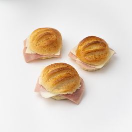 Mini Briox Jamón y Queso